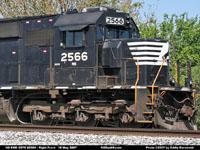 NS Locomotive Detail Photos - EMD SD70 #2566