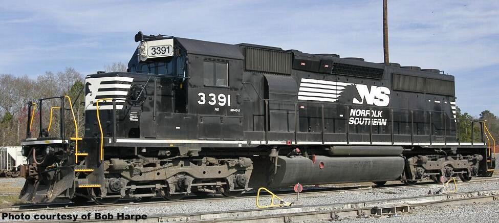 NS Diesel Locomotive Roster - EMD SD40-2 Nos. 3329-3424