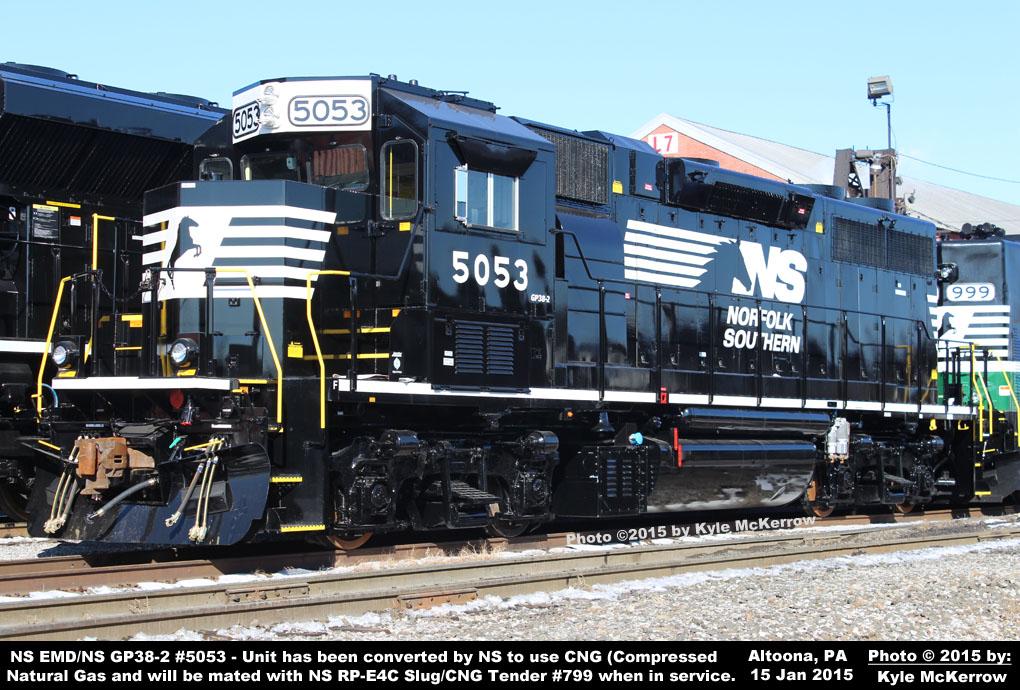 Norfolk Southern Diesel Locomotive Roster