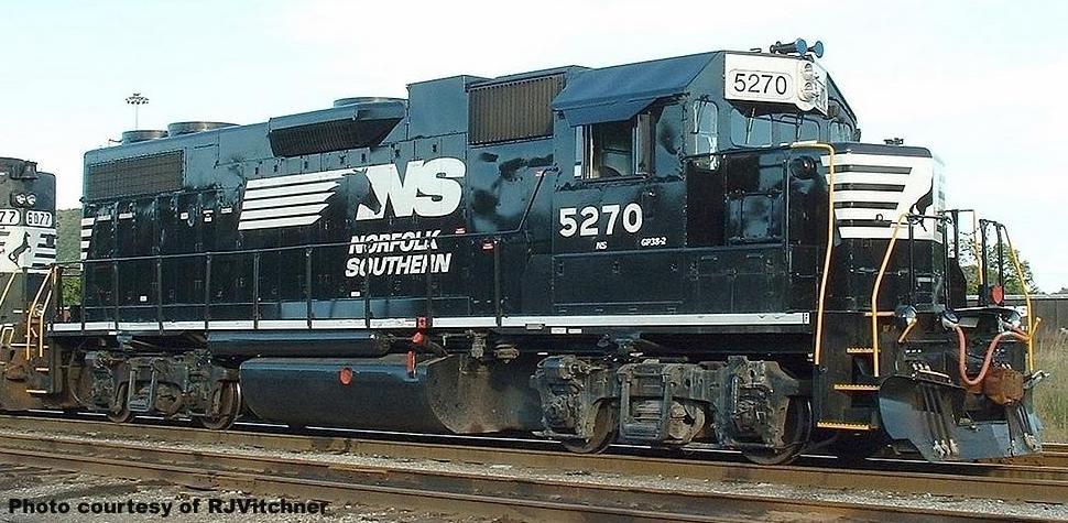 NS Diesel Locomotive Roster - EMD GP38-2 Nos. 5257-5361