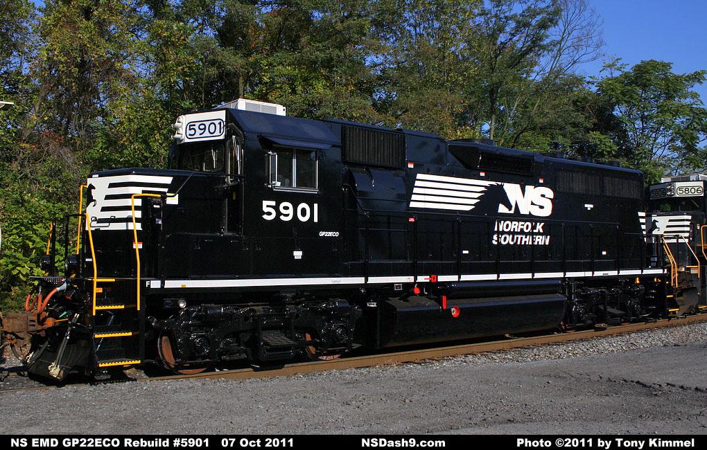 NS Diesel Locomotive Roster - EMD/NS GP22ECO Nos. 5900-5901
