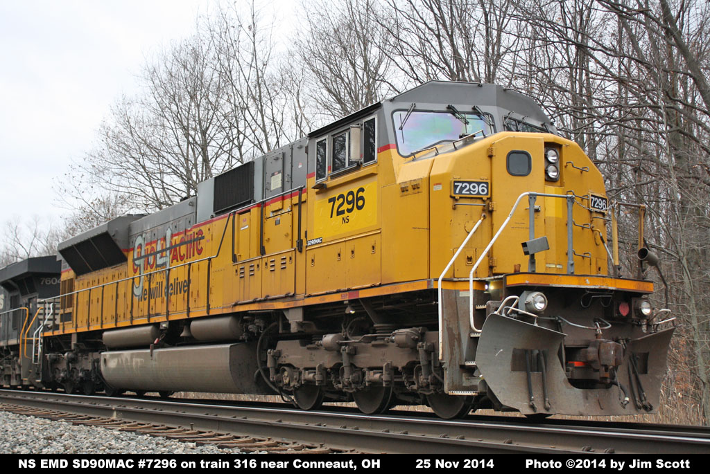 Norfolk Southern SD90 ex UP | THE DIESEL DETAILER