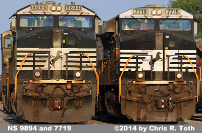 Norfolk Southern Diesel Locomotive Roster