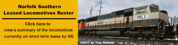 Norfolk Southern Diesel Locomotive Roster